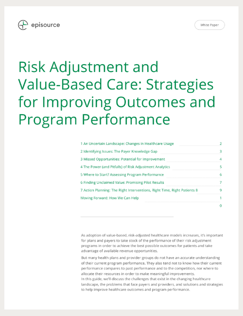 Risk Adjustment and Value-Based Care: Strategies for Improving Outcomes ...